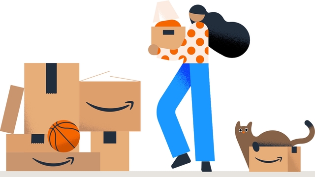 What to do with Amazon boxes